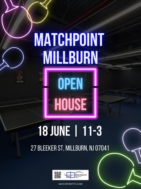 MatchPoint Table Tennis Center, Whippany, NJ
