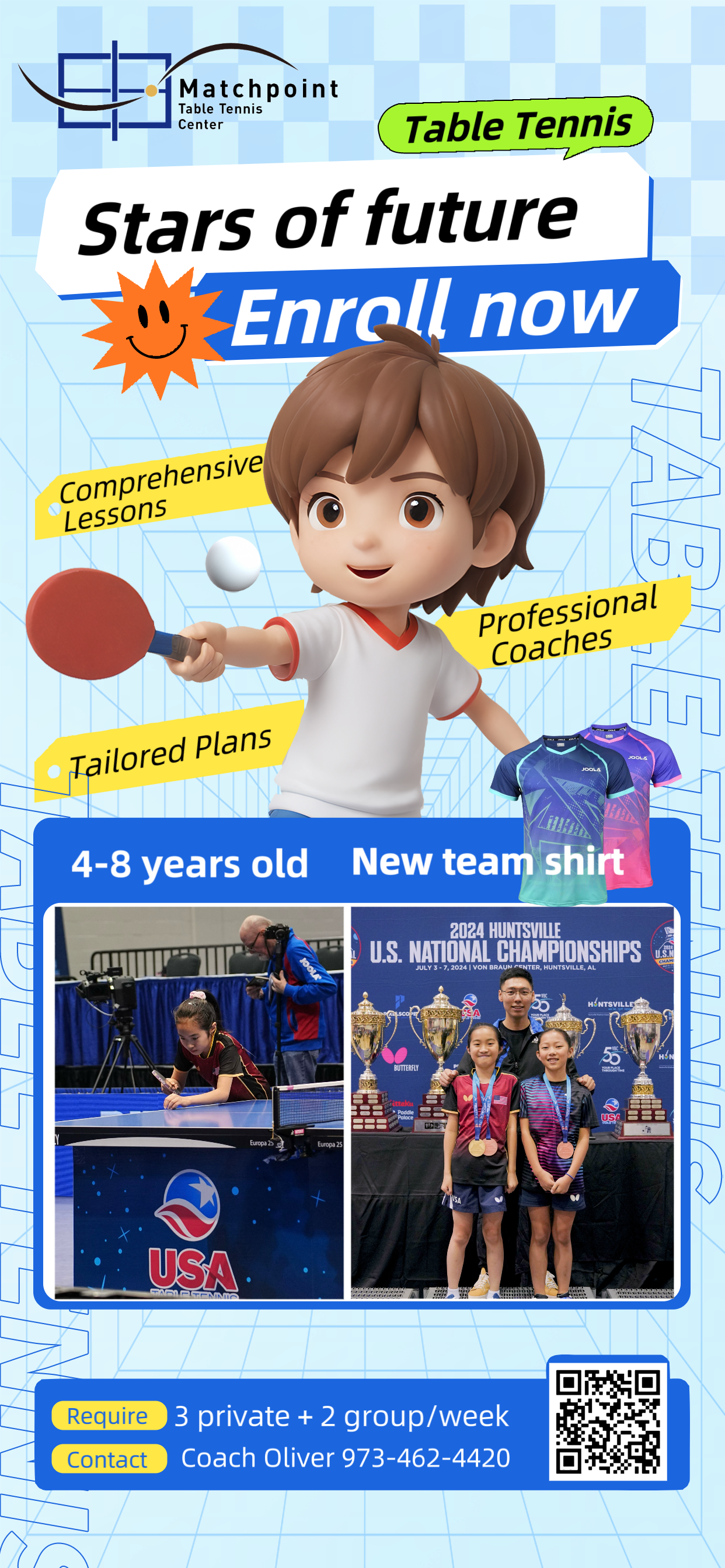 News – MatchPoint Table Tennis Center, Cedar Knolls NJ